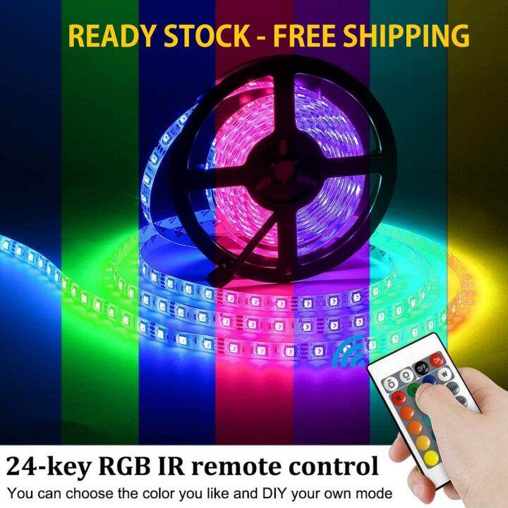 [Sedia Sedia] Led Wifi Led Rgb Jalur Led Pintar Jalur Kalis Air Dc 12V ...