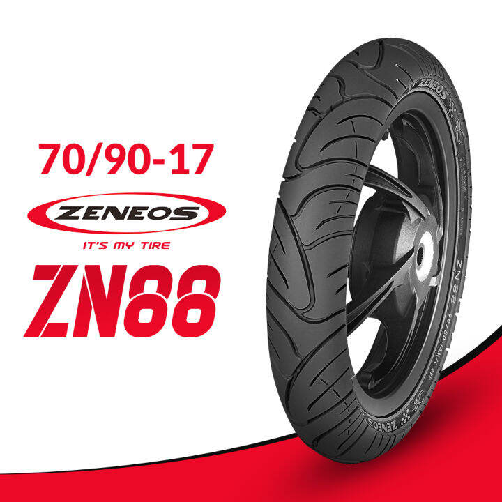Zeneos ZN88 70-90-17 Tubeless Motorcycle Tires | Lazada PH