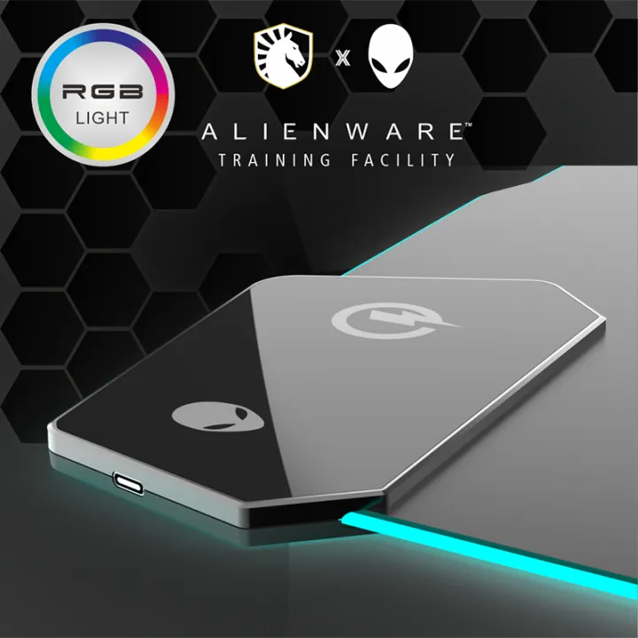 Alienware Alien RGB Symphony Luminous Oversized Gaming Mouse Keyboard ...