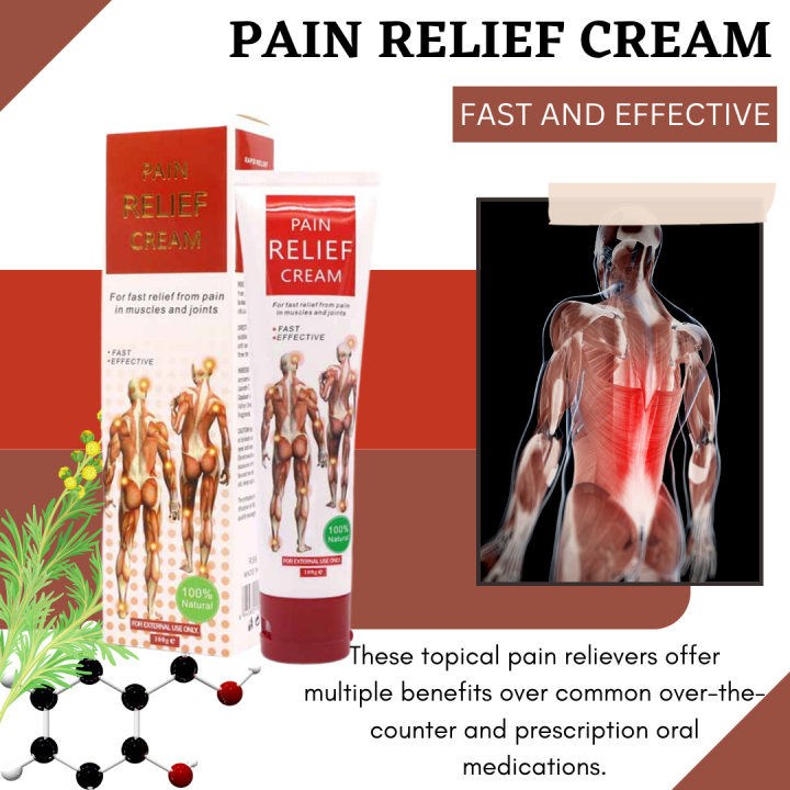 ORIGINAL & Fast Effective PAIN RELIEF CREAM - for fast relief from pain ...