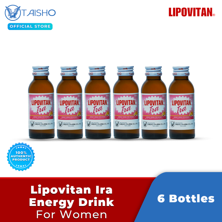 Lipovitan Ira 100ml Set Of 6 | Lazada PH