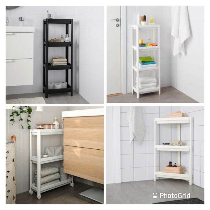 Ikea Vesken Original Rak Plastik Storage Cabinet Stor / Tempat Simpan ...