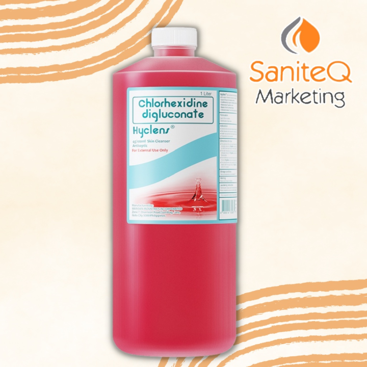 Hyclens Skin Cleanser (4% Chlorhexidine) 1L | Lazada PH