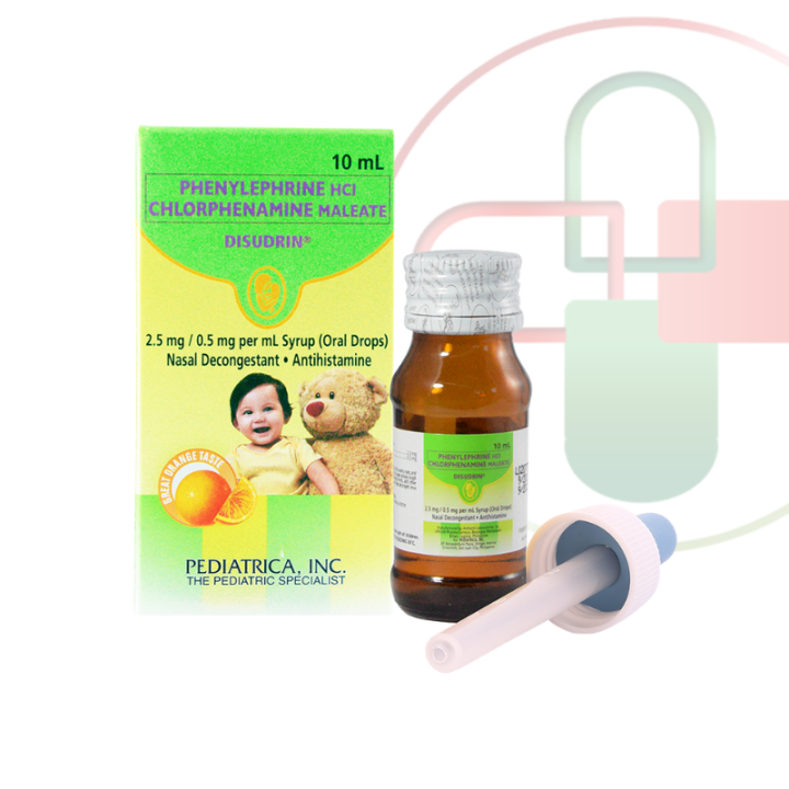 Disudrin Oral Drops 10ml | Lazada PH