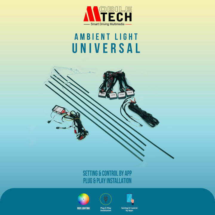 Mobiletech Ambient Light Universal | Lazada Indonesia
