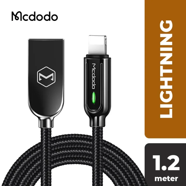 Mcdodo CA-526 Auto Disconnect Lightning Charging and Data Cable for ...