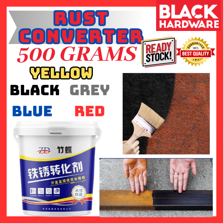 Black Hardware Rust Convertor Primer Stop Rust Converter For Metal Anti ...