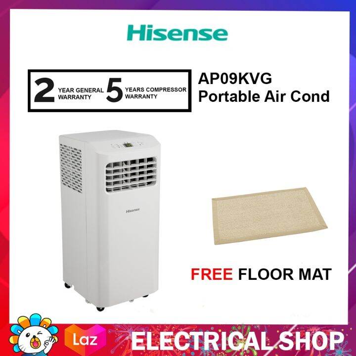 Hisense Portable Air Cond 1.0HP AP09KVG Air Conditioner 1HP / Morgan ...