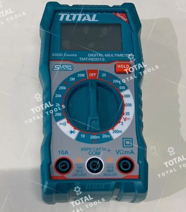 TOTAL Digital Multimeter TMT460012 | Lazada PH