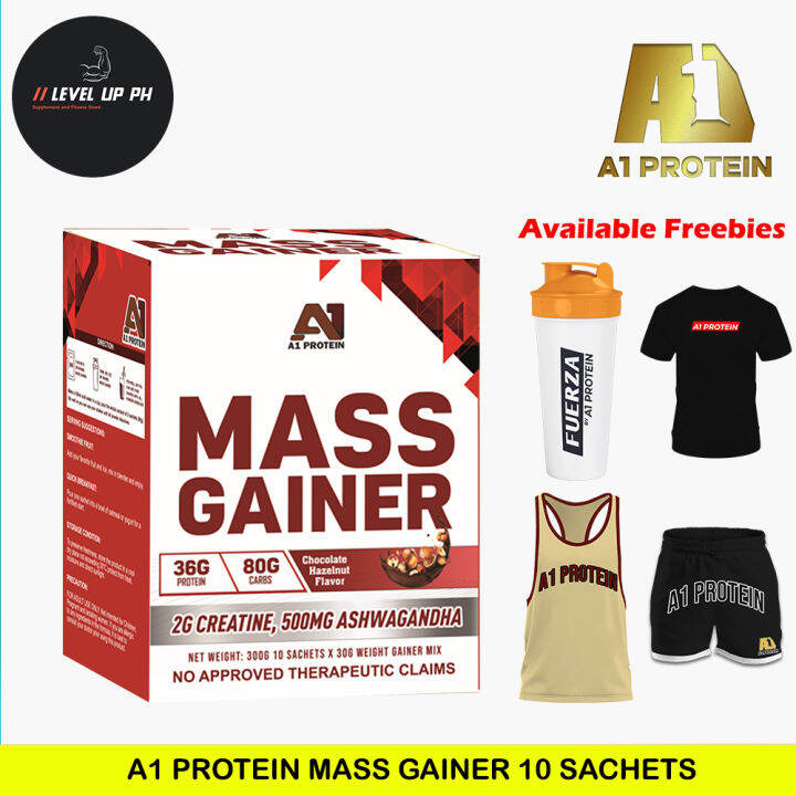 LWH A1 PROTEIN MASS GAINER 10 SACHET BOX or 20 SACHET NO BOX (2025 ...