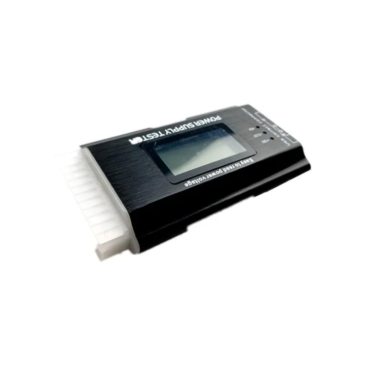 Digital LCD Computer PC Power Supply Tester Checker 20/24 pin SATA HDD ...