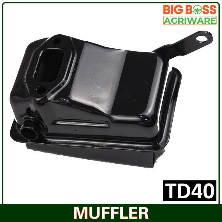 BBA Muffler for TD40, FD40 (40.2cc) 2 Stroke Grass Cutter / Brush ...