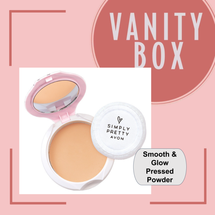 Avon Simply Pretty Smooth & Glow Pressed Powder SPF 14 10g | Lazada PH