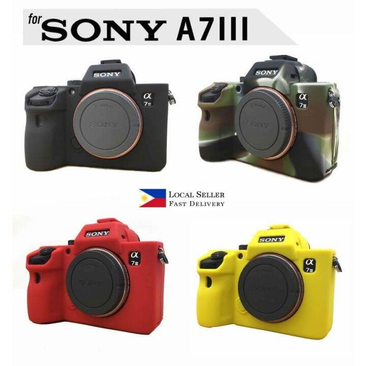 Silicone Rubber Case for Sony A7R A7 III A7RIII A7III A7M3 | Lazada PH