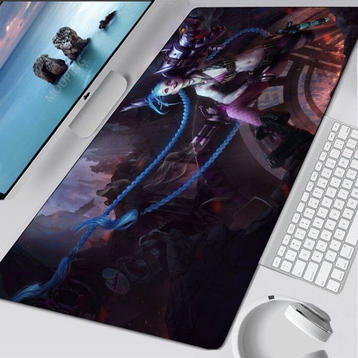 Jinx League of Legends Lol Game Mat Large Mousepad 800x300 Anime Mouse ...