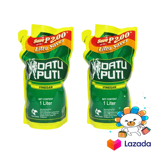 Datu Puti Vinegar 1 Liter 2 Pouch | Lazada PH