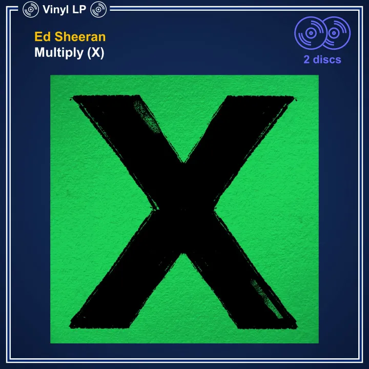 [แผ่นเสียง Vinyl LP] Ed Sheeran - Multiply (X) [ใหม่และซีล SS] | Lazada ...