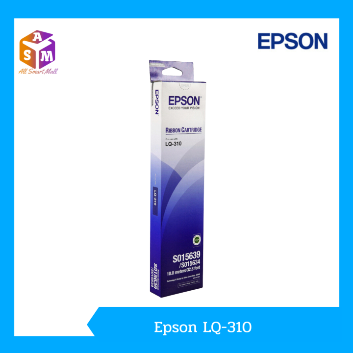 ตลับผ้าหมึกพริ้นเตอร์ของแท้ Epson รุ่น LQ-310 ORIGINAL สีดำ | Lazada.co.th