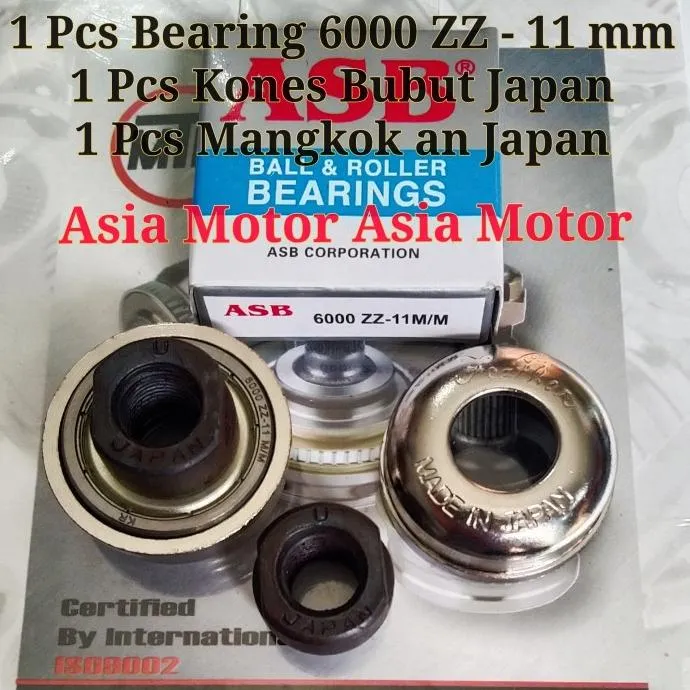 Laker Konis Kones Bearing 6000 Freehub As Roda Belakang Sepeda | Lazada ...
