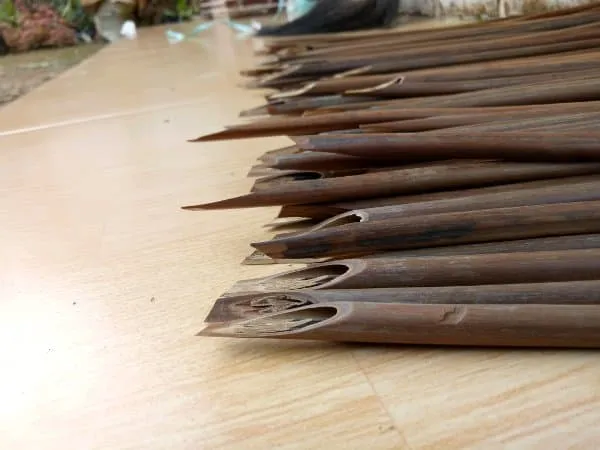 Pena Handam Kaligrafi Pena Kalam Khat Kayu Resam Murah Sudah di raut ...