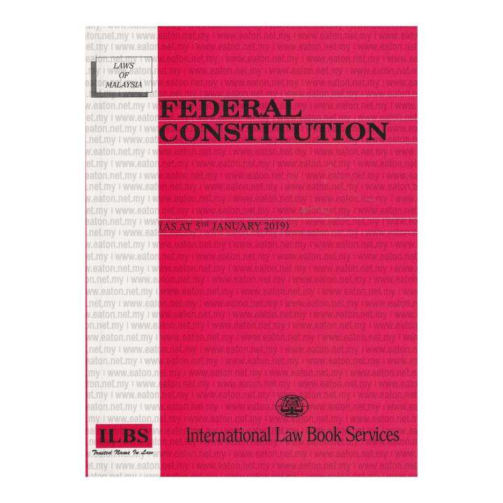 ILBS : Federal Constitution (A4 Size) | Lazada