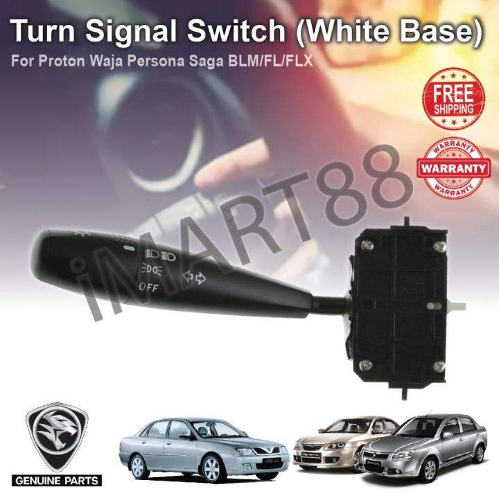 PROTON WAJA PERSONA Saga BLM FL BLM FLX TURN SIGNAL SWITCH WHITE BASE ...