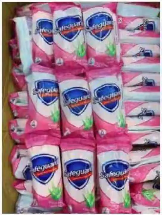 Set Of 12 Safeguard Pink Aloe Body Soap 65g Lazada Ph