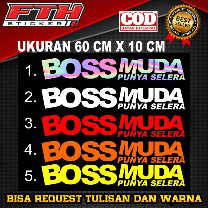STIKER BOS MUDA, DRIVER MUDA, STIKER TIMBUL UNTUK KACA DEPAN ELP/PICK ... STIKER BOS MUDA, DRIVER MUDA, STIKER TIMBUL UNTUK KACA DEPAN ELP/PICK ...