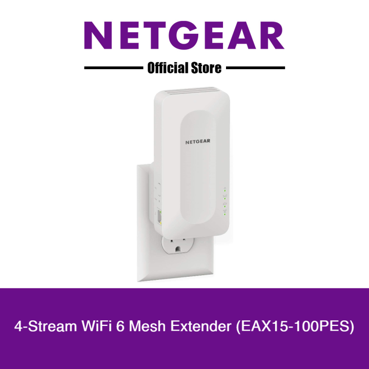 4-STREAM WIFI 6 MESH EXTENDER(EAX15-100PES) | Lazada PH