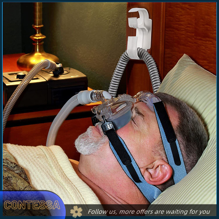 BELLE CPAP Hose Hanger with Anti-Unhook Feature - CPAP Hook CPAP Tubing ...