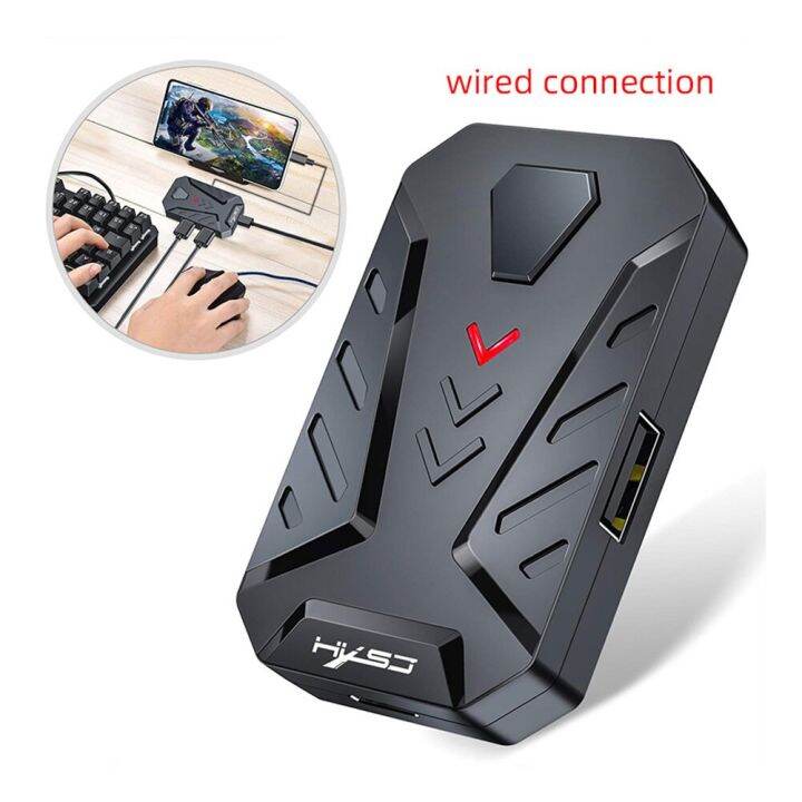 Usb Type C Wired Gaming Keyboard Mouse Converter For Android Pubg