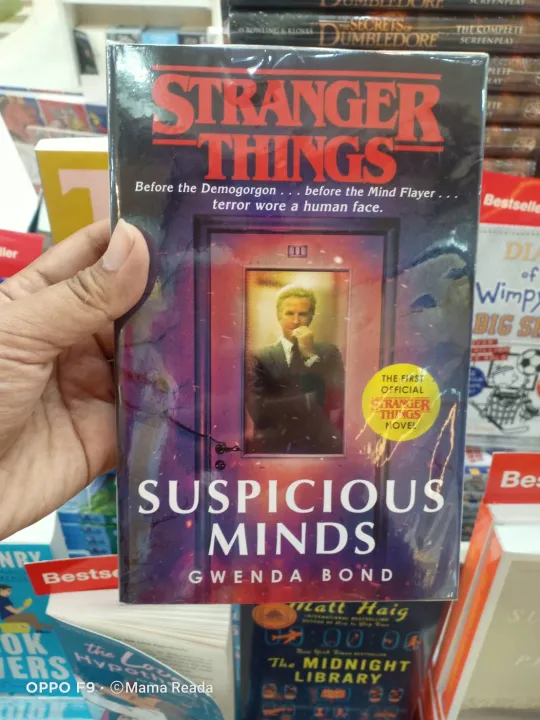 Stranger Things: Suspicious Minds : The First Official Novel [Paperback ...