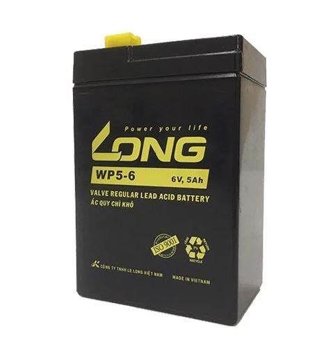Ắc Quy LONG 6V-5AH WP5-6 Bình ắc quy khô 6V | Lazada.vn