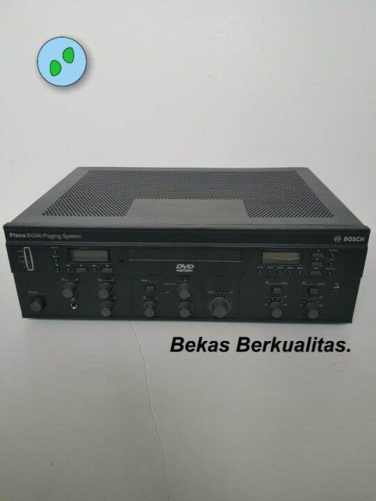 Bosch Plena PLN-2AIO120 Amplifier BGM / Paging Tuner Impor Ori Bekas ...