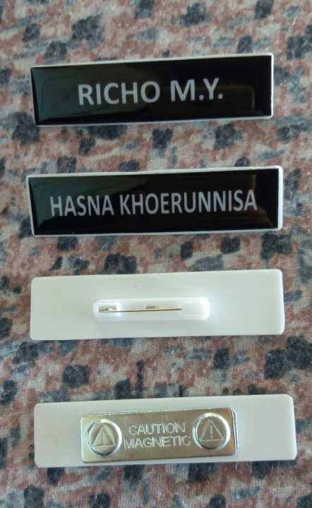 Nametag Akrilik I Papan Nama Akrilik I Nametag TNI/POLRI/PERSIT ...