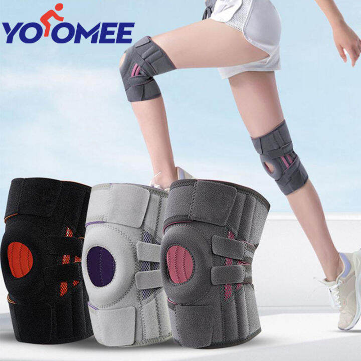 Yoomee แผ่นรองเข่านีโอพรีนสำหรับผู้ใหญ่,แผ่นเข่าชนิดปรับระดับได้ปกป้อง ...