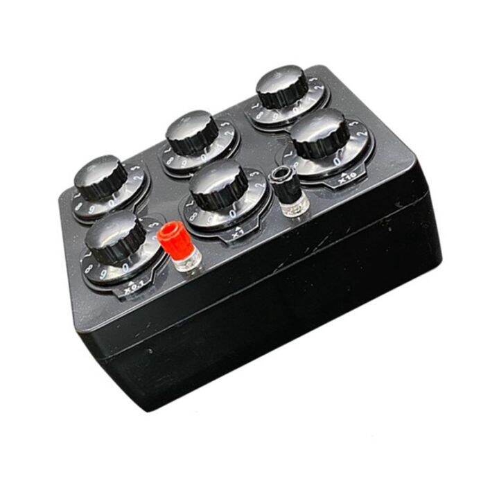 0-99999.9 Ohm Simple Resistance Box Precision Variable Decade Resistor ...