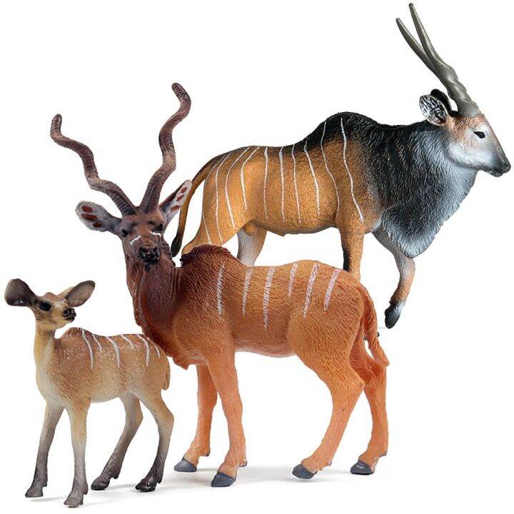 Kids Cognition Science & Nature Teaching Toys Bongo Antelope Model ...