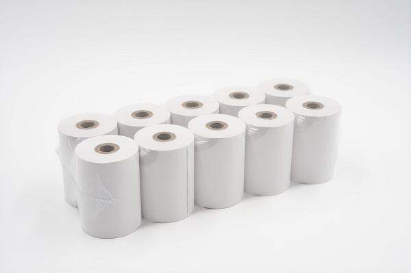 High White Paper Roll 76mm x 65mm x 12mm (100 ROLLS) | Lazada