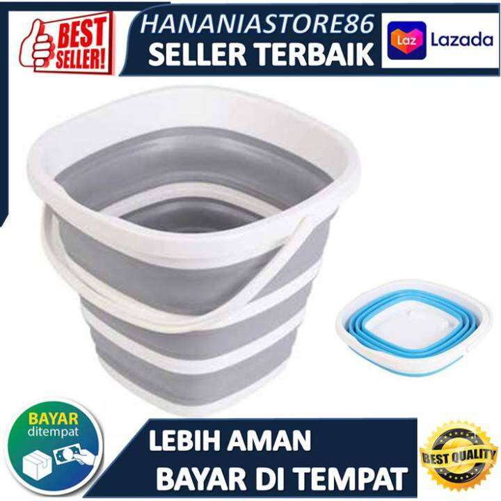 Ember Lipat Water Bucket Foldable Collapsible 10 Liter - ST362 | Lazada ...