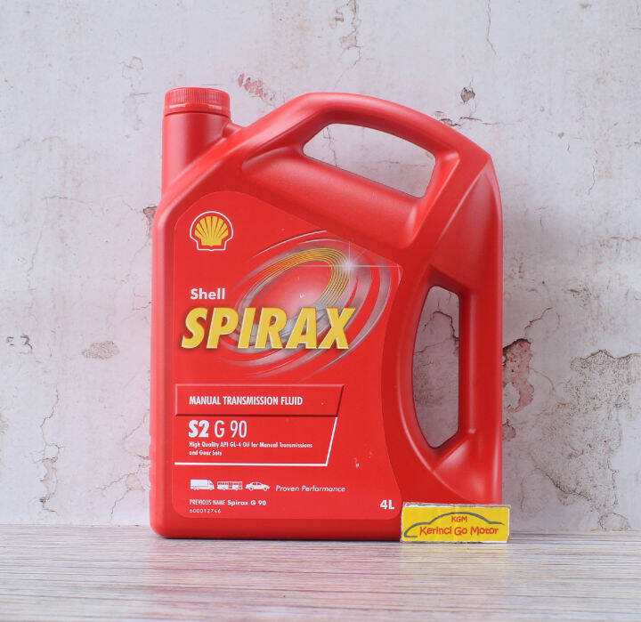 OLI SHELL SPIRAX S2 G 90 4L GALON- OLI MANUAL TRANSMISI OLI PERSNELING ...