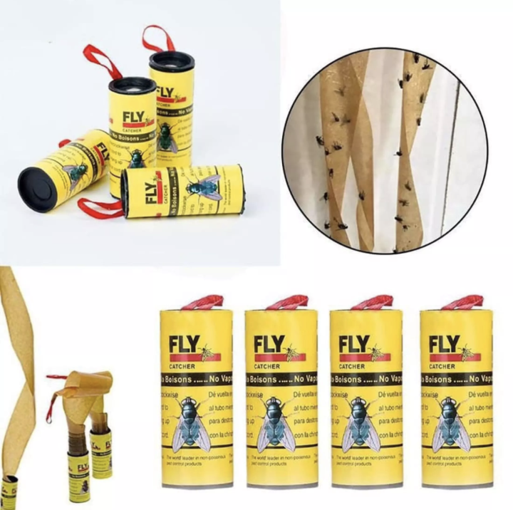Ribbon Fly Trap (4 Rolls) | Lazada PH