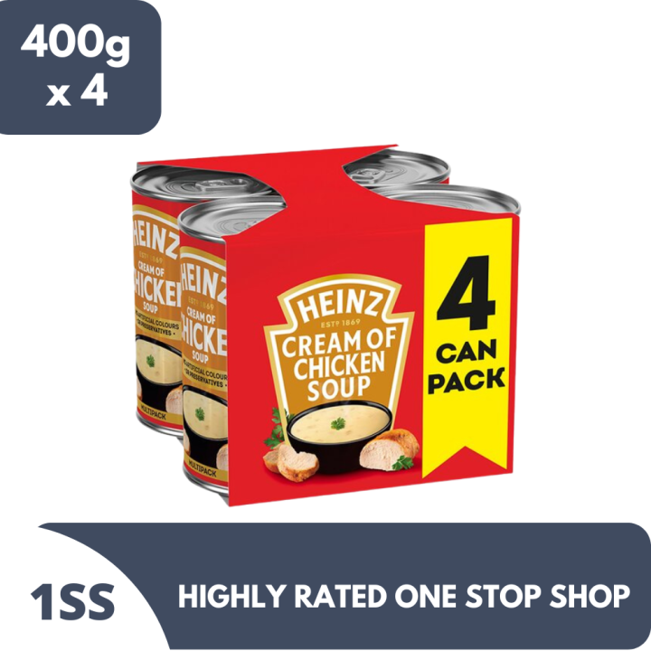 Heinz Cream of Chicken 4 x 400g | Lazada PH