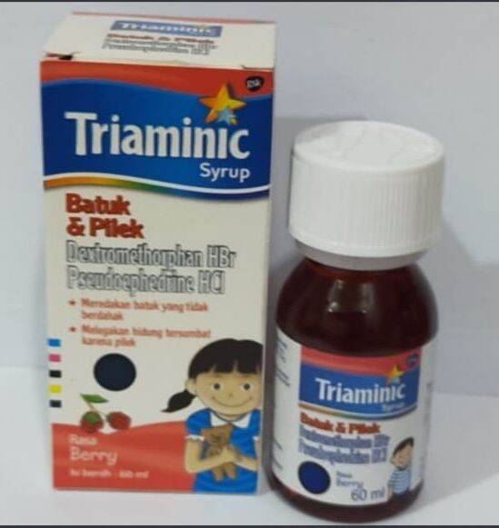 Triaminic Sirup Batuk & Pilek (Rasa Berry) per botol 60 ml | Lazada ...
