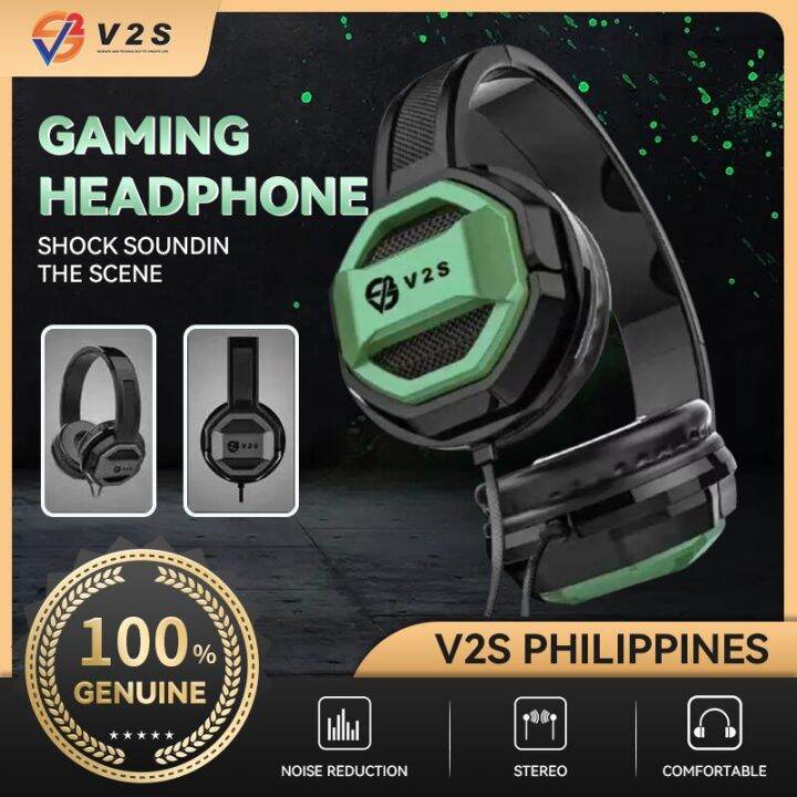 V2S SE5666 Game Headphone Stereo Hifi Wired Headset | Lazada PH