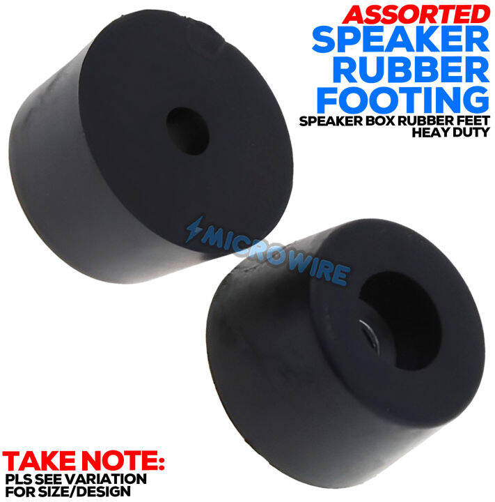 Speaker Rubber Footing Speaker Box Rubber Feet | Lazada PH