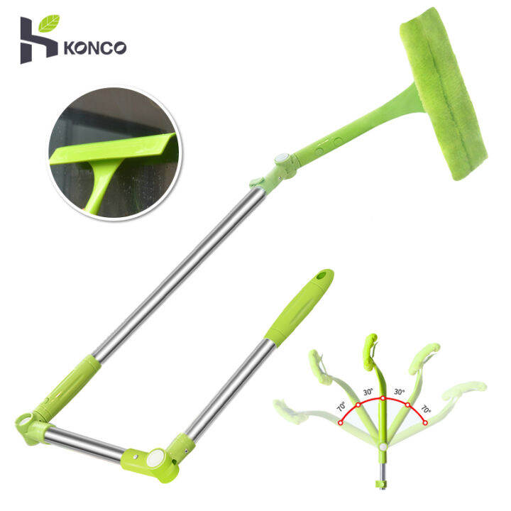 Konco Window Cleaner Glass Cleaner Window Squeegee Microfiber ...
