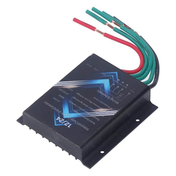 400W 12V 24V Wind Turbine Charge Controller Mini Wind Turbine Generator ...