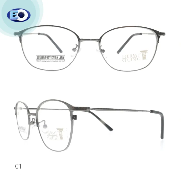 EO Herme Studio HS19945 Frame with Free Multicoated Lens / Non-graded ...