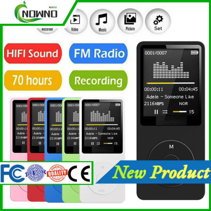 Bluetooth-compatible Mp3 Music Player Lossless Portable Fm Radio ...